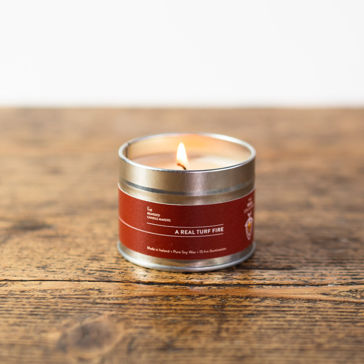 A Real Turf Fire – Soy Candle – The Bearded Candle Makers