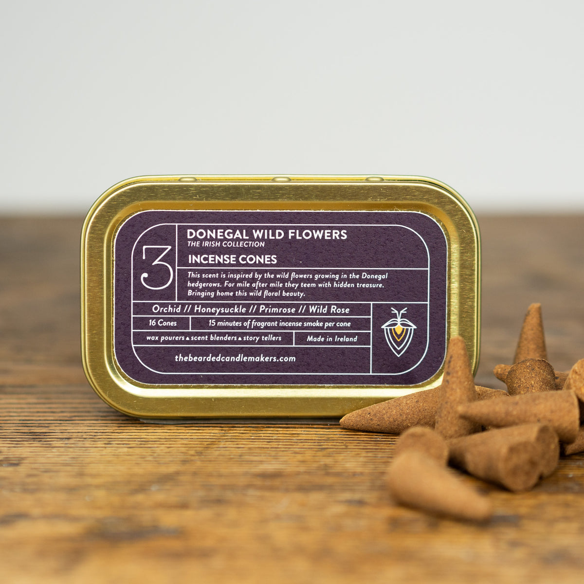 Donegal Wild Flowers Incense – The Bearded Candle Makers