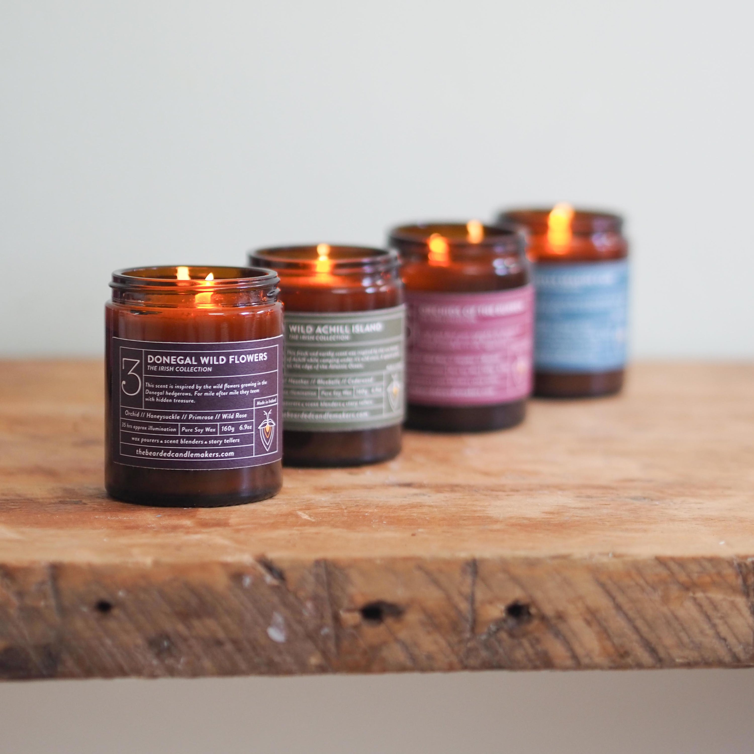 Hand Poured Soy Wax Candles - The Bearded Candle Makers