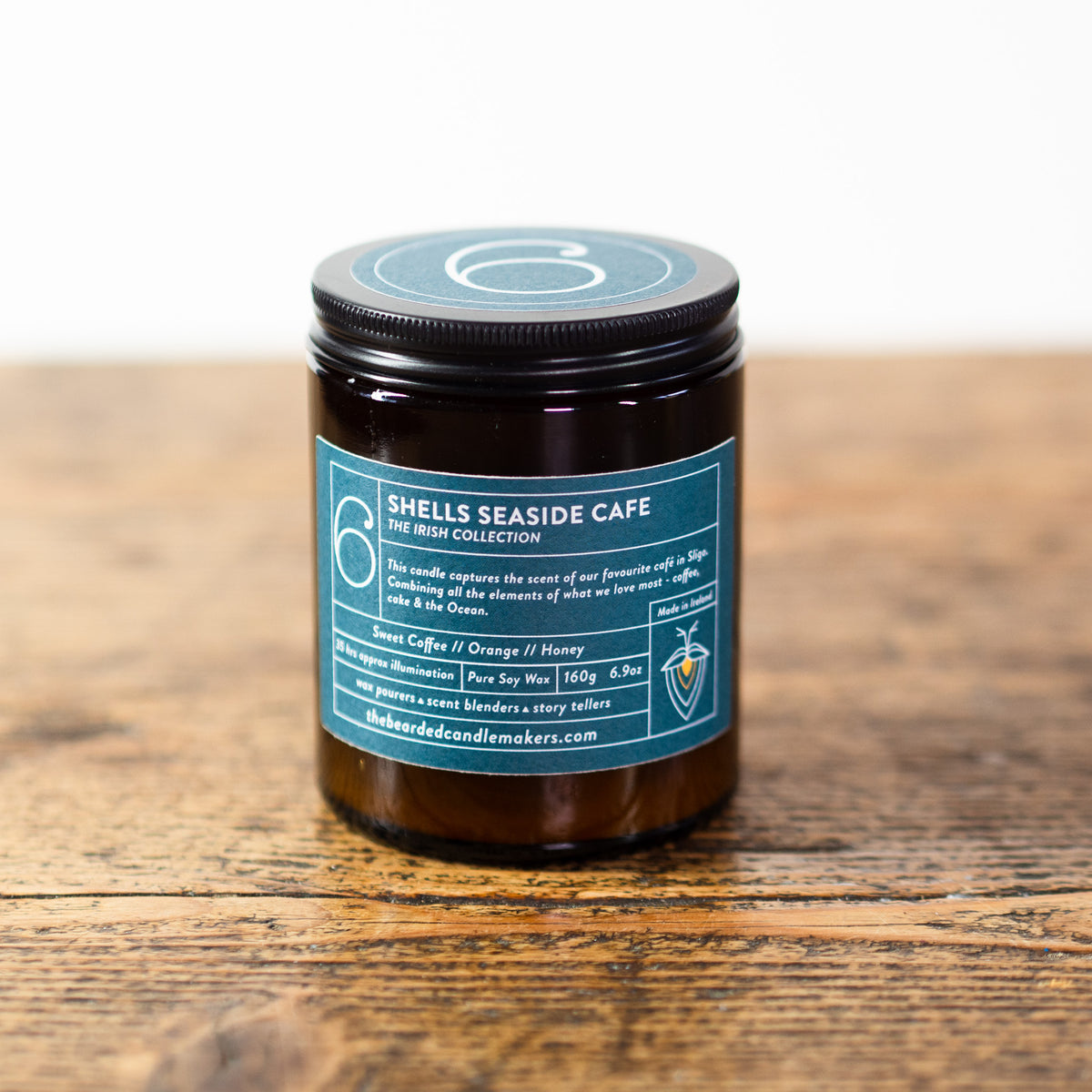 Shells Seaside Café – Soy Candle – The Bearded Candle Makers